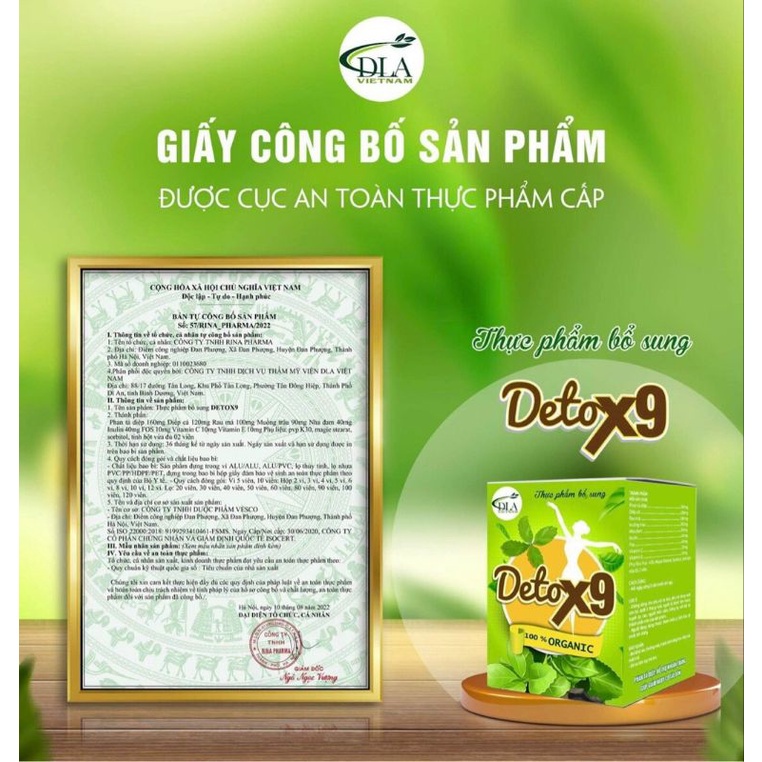 (Chính Hãng - Kèm Quà) Detox X9 Giảm Mỡ Bụng Siêu Siết Eo | Shopee Việt Nam