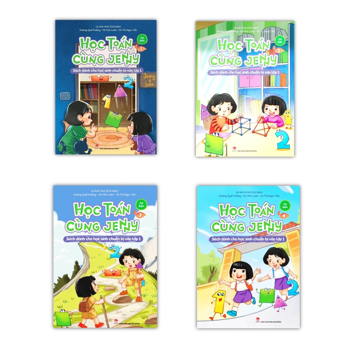 Sách - Combo 4 cuốn Học Toán Cùng Jenny - Sách Dành Cho Học Sinh Chuẩn ...