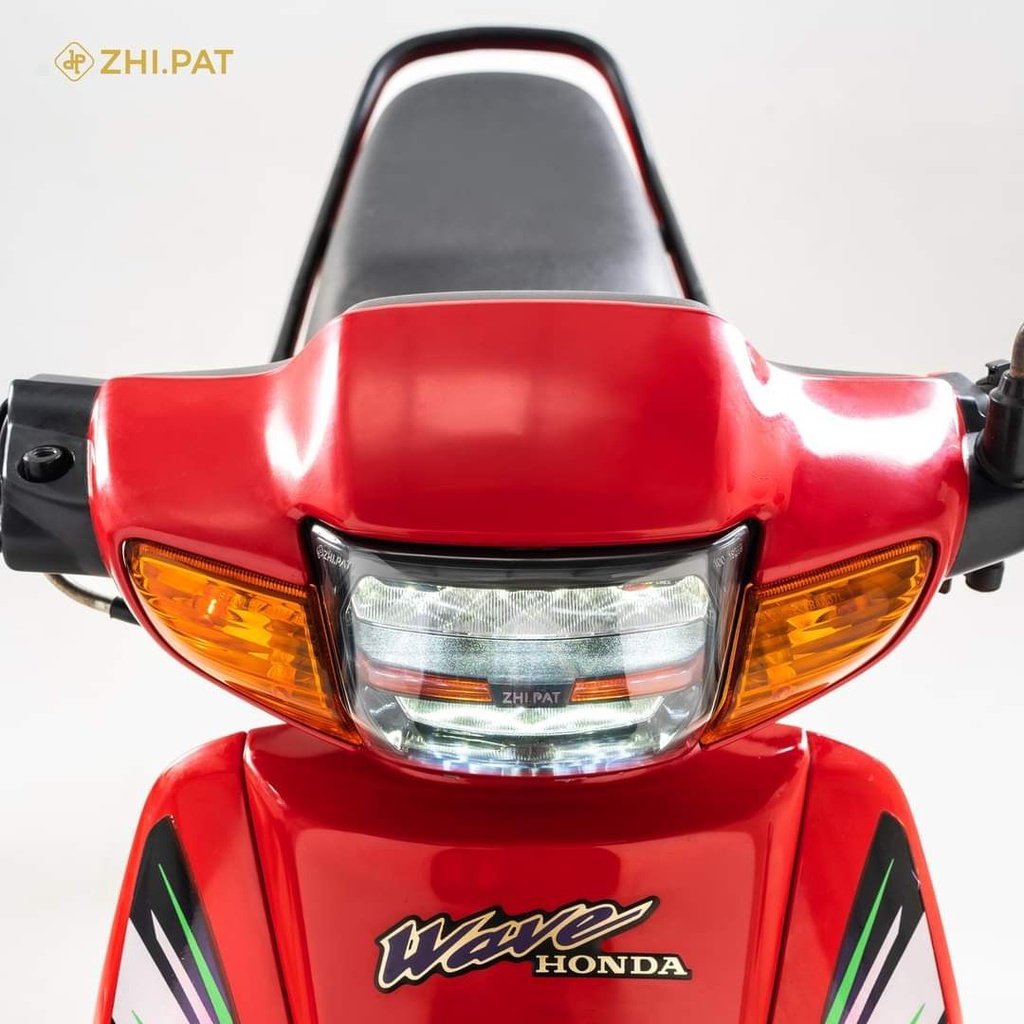 Pha led 2 tầng Zhipat chính hãng đủ màu gắn Wave Thái, Wave nhỏ, Wave ...