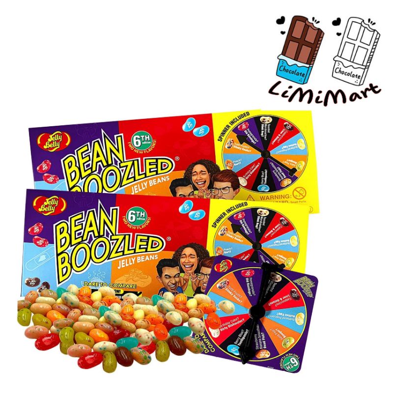 Kẹo thối Mỹ hộp 100g có bàn xoay Bean Boozled đời thứ 6 | Shopee Việt Nam