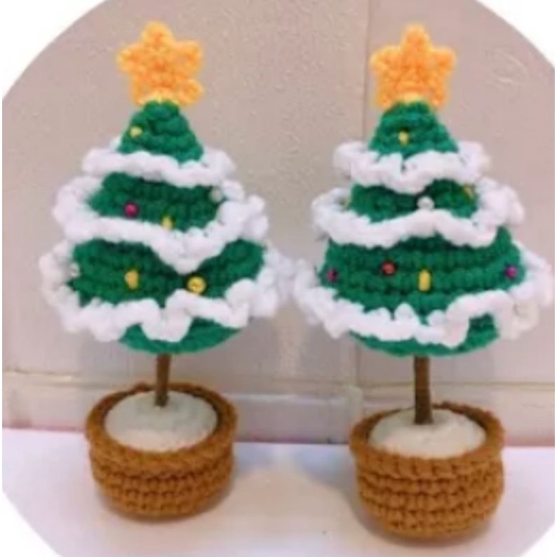 CÂY THÔNG NOEL LEN HANDMADE | Shopee Việt Nam