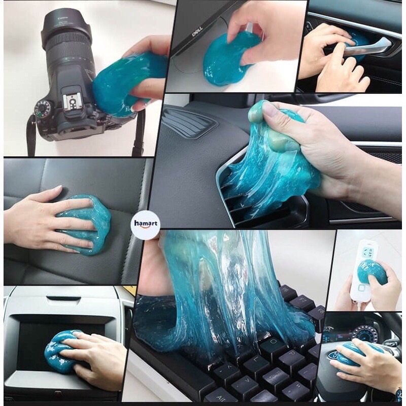 Gel đa năng Super Clean – Slime làm sạch vệ sinh ô tô, bàn phím, điện ...
