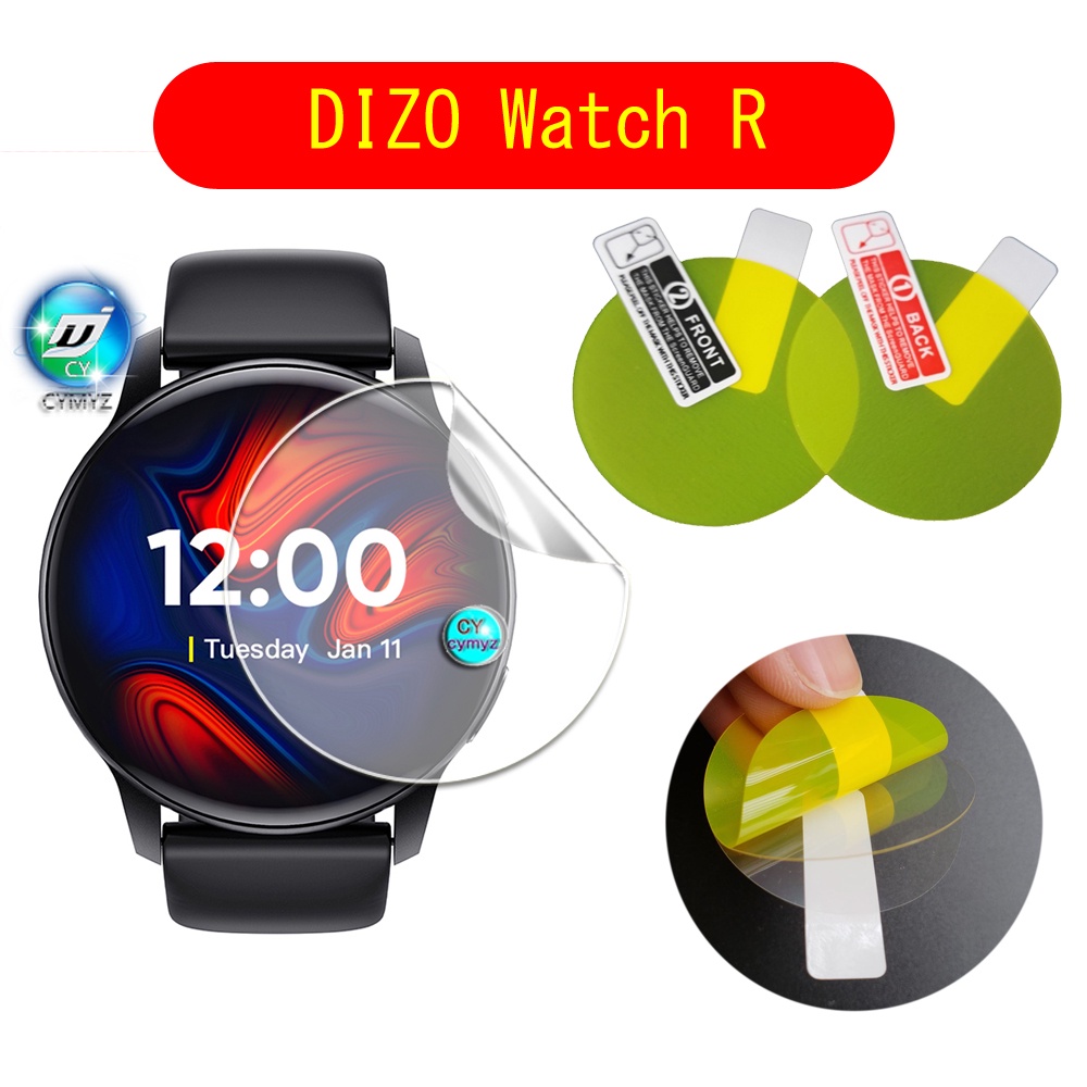 Phim Dán TPU Mềm Bảo Vệ Màn Hình Đồng Hồ DIZO Watch R Talk Go Cho realme Techlife DIZO Watch R ...