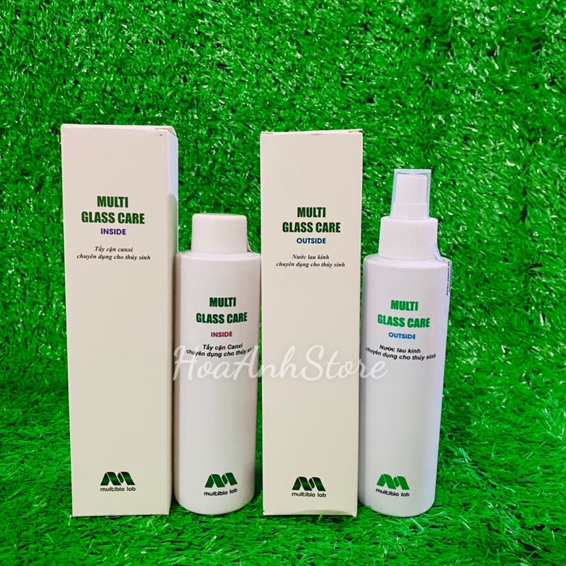 Multibio lab - Multi Glass Care - INSISE / OUTSIDE | Dung Dịch Tẩy Cặn Canxi - Vệ Sinh - Làm ...