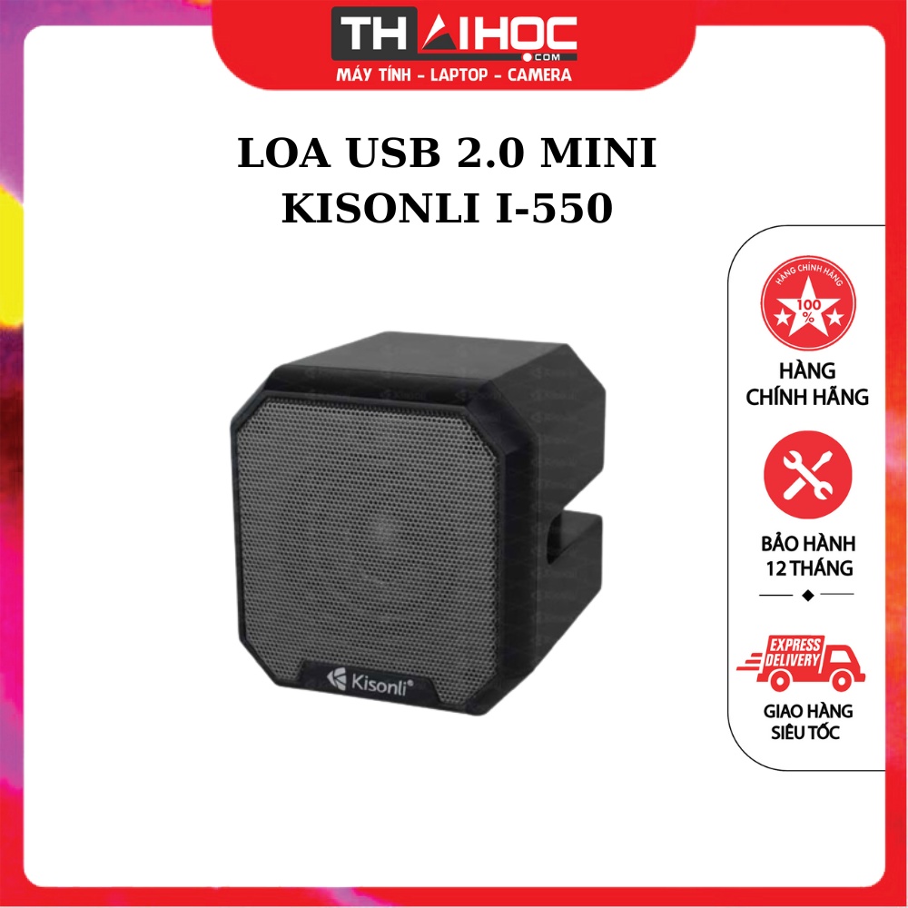 Loa Vi Tính - Loa Usb 2.0 Mini Kisonli I-550 Loại Đơn 1 Cái Siêu Gọn ...