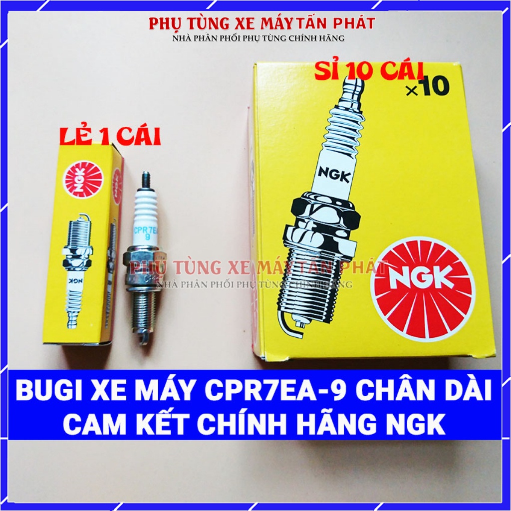 Bugi NGK CPR7EA-9 (Chân Dài) Sx Thái Lan Xe Máy Air Blade 110/125/150 ...