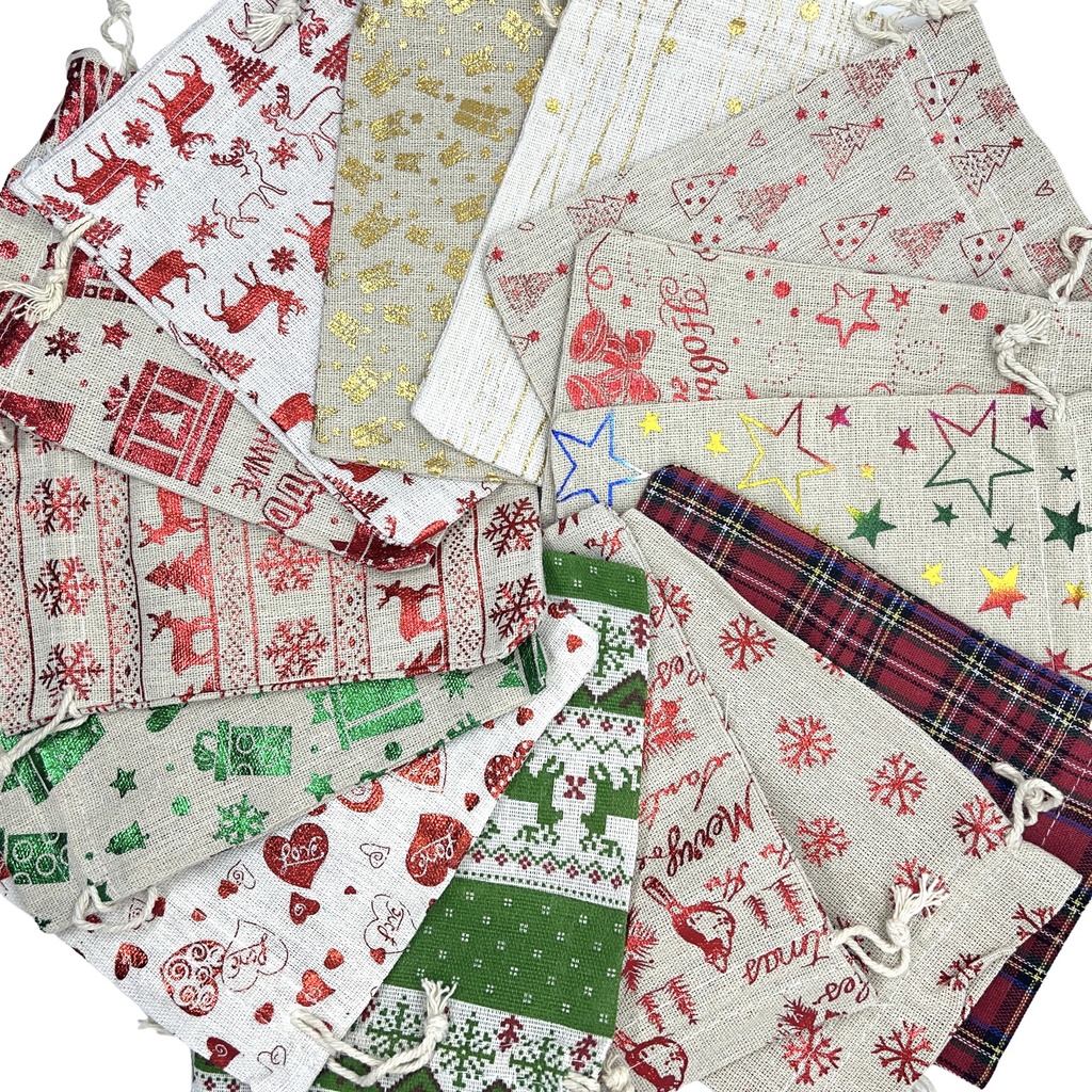 Túi Đựng Bài Tarot Canvas Giáng Sinh Noel 13x18 cm (Mystic House Tarot ...