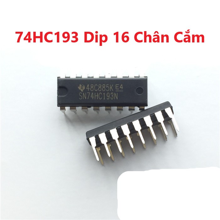 74HC193 Dip 16 Chân Cắm HC193 74193 | Shopee Việt Nam