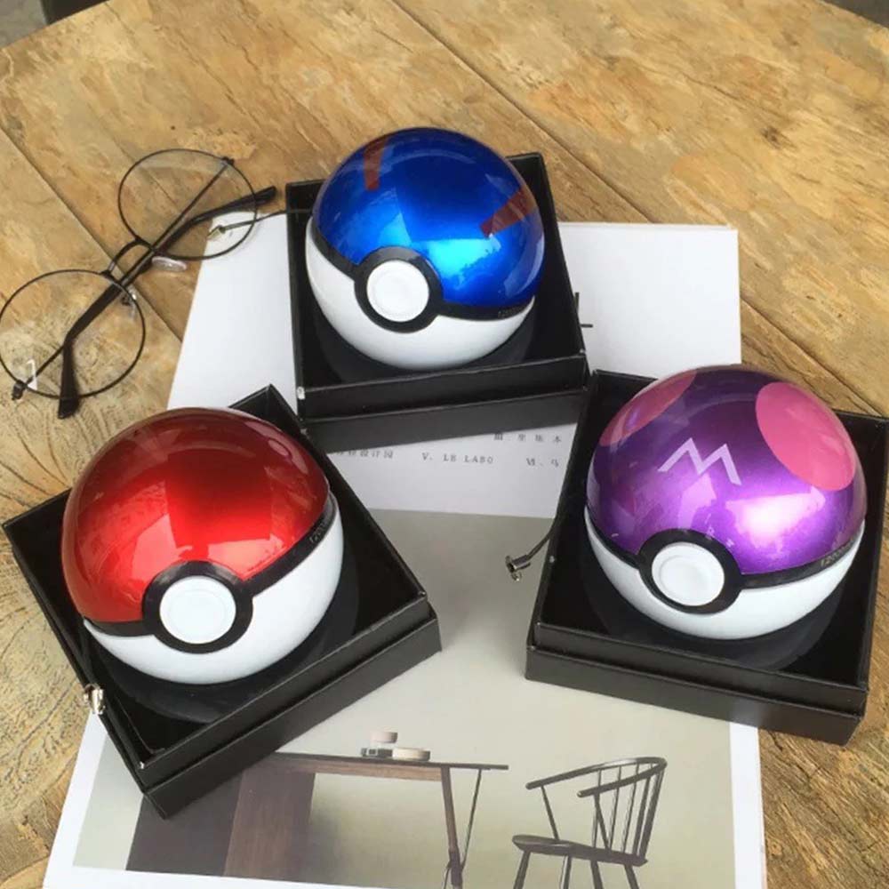 Pokémon Power Bank Pokemon Poke Ball Mobile Power 3Color High Quality ...