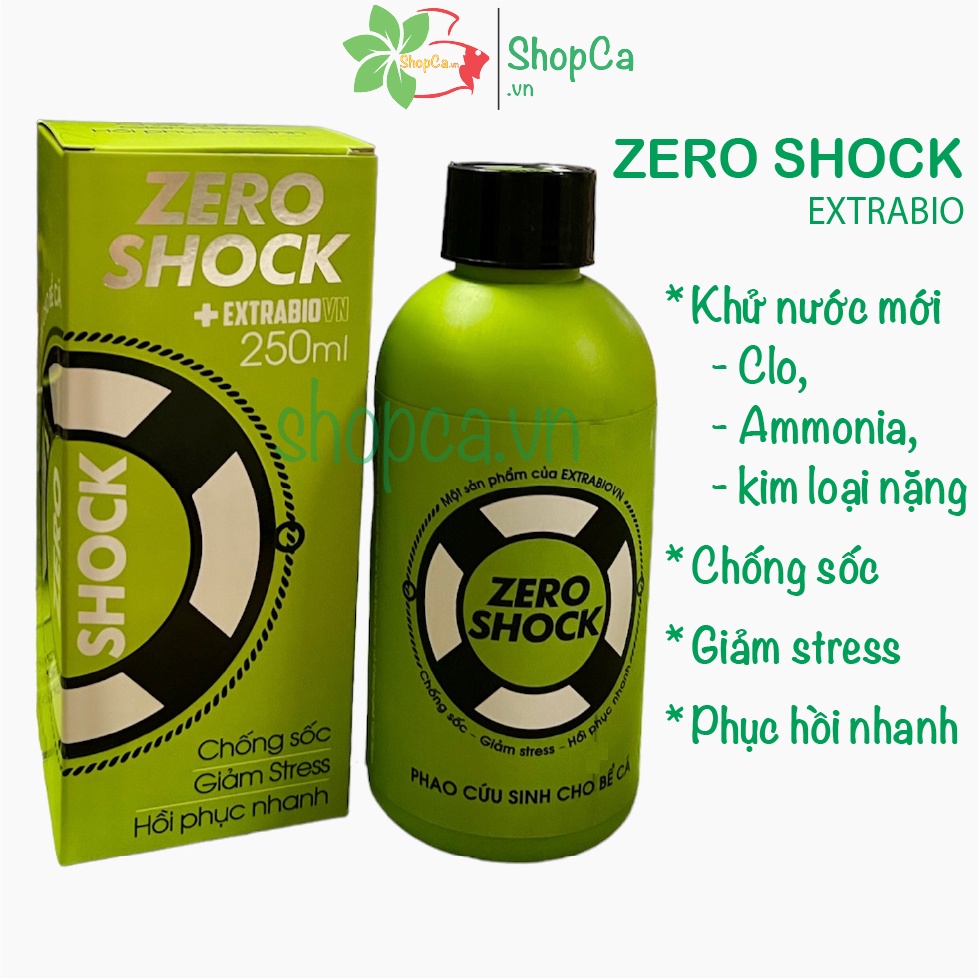 ZERO SHOCK của Extrabio giúp CHỐNG SỐC, GIẢM STRESS, HỒI PHỤC NHANH cho ...