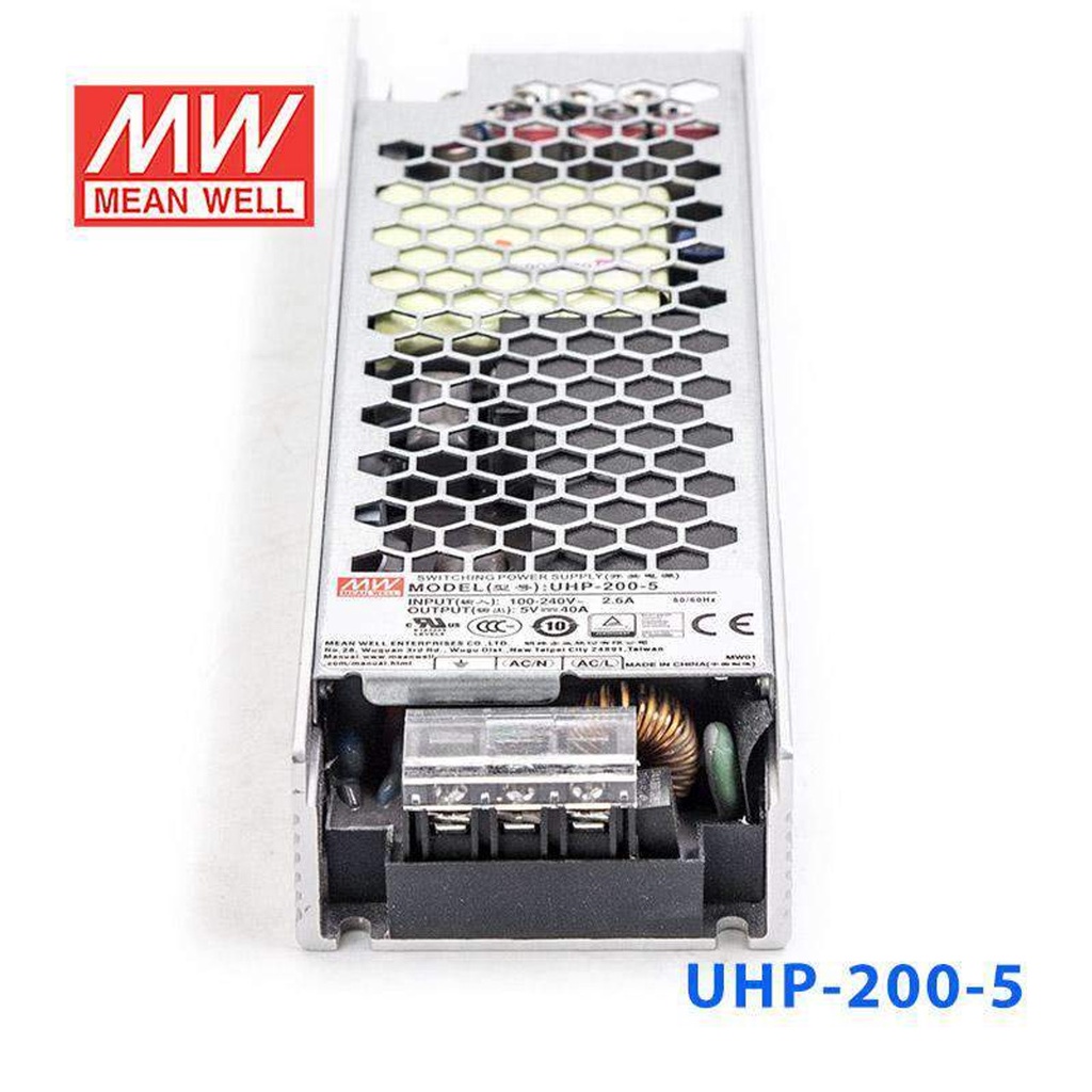 BỘ NGUỒN MEANWELL KHÔNG QUẠT UHP-200-5, UHP-200-12,UHP-200-15, UHP-200 ...