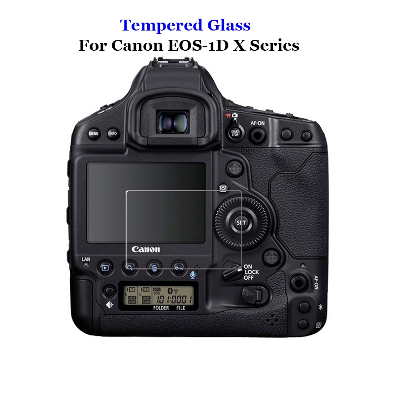 Kính Cường Lực 9H 2.5D Bảo Vệ Màn Hình LCD Chống Nổ Cho Canon EOS-1D X Mark III 1DX2 1DX3 1DXII ...