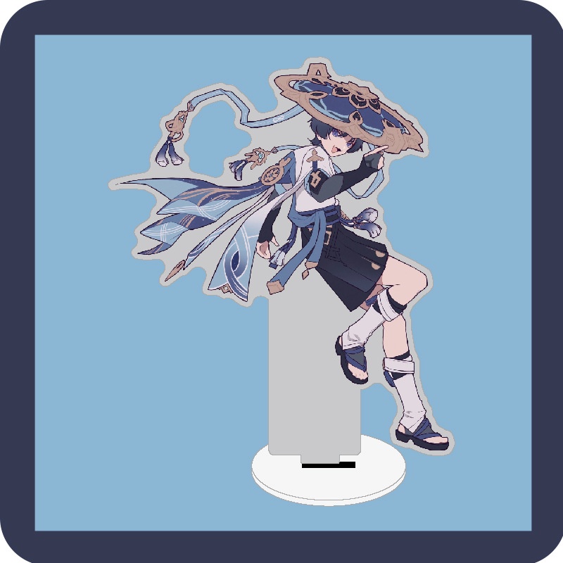 Mô hình standee WANDERER SCARAMOUCHE - GENSHIN IMPACT in hình tượng ...