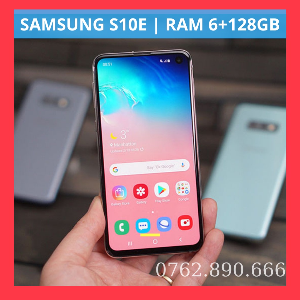 Điện Thoại Samsung Galaxy S10E Ram 6Gb Bộ Nhớ Khủng 128Gb Chip ...