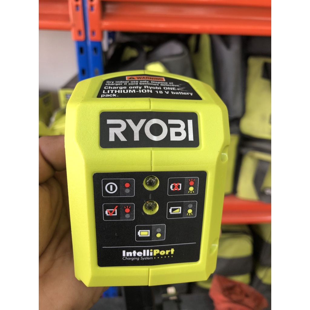 SẠC PIN 18V RYOBI RC18115 - 95% - BH 3 THÁNG | Shopee Việt Nam