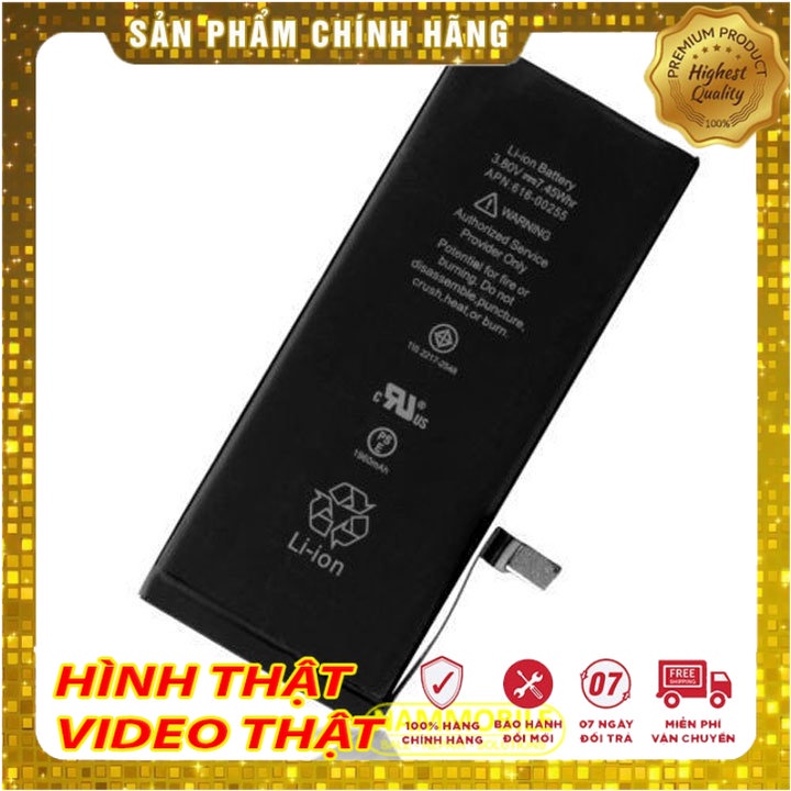 FREE SHIP Pin IP 7 PLUS IP7+ zin HT cam kết dung lượng chuẩn 2900mAh ...