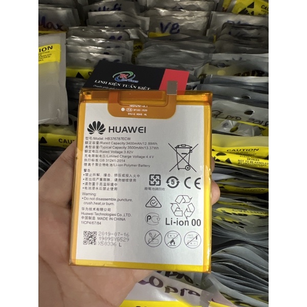 Pin Huawei HB376787ECW/ Pin Huawei Honor V8 ( 3500 mAh ) Dung lượng ...