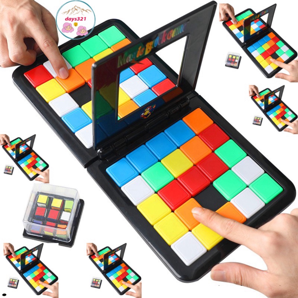 Đồ Chơi Rubik trận chiến Board Game Magic Block Rubic Biến Thể bảng ...