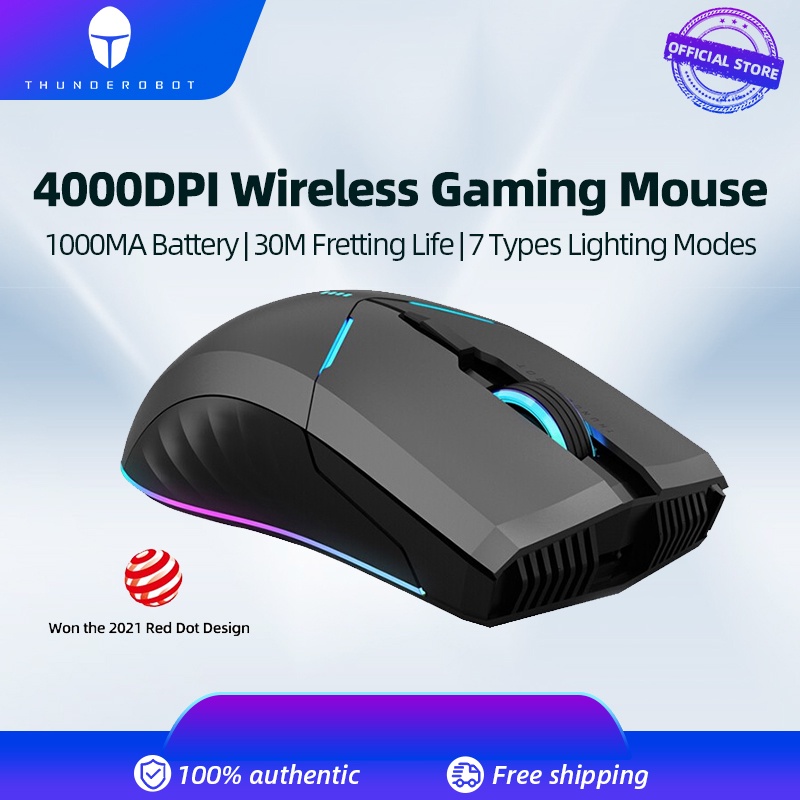 Chuột Chơi Game Không Dây 2.4G RGB 16000 DPI 1000mAh ThundeRobot ML703 / ML701 / MG701 | Shopee ...