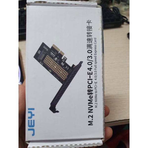 Card Adapter JEYI SK4 chuyển đổi SSD M.2 Gen 3 x4 to PCI-E 4x - M2 NVMe ...