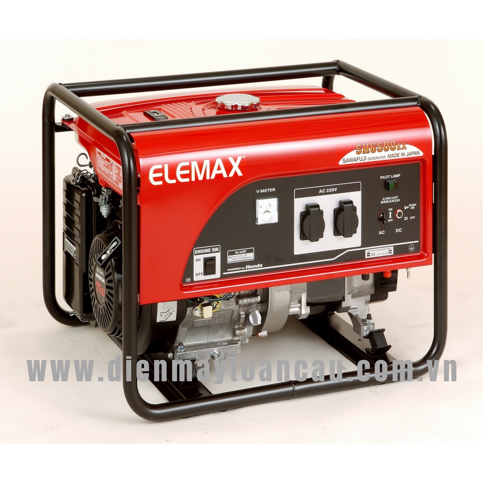 Máy phát điện ELEMAX SH6500EX NHẬT BẢN 5KW | Shopee Việt Nam