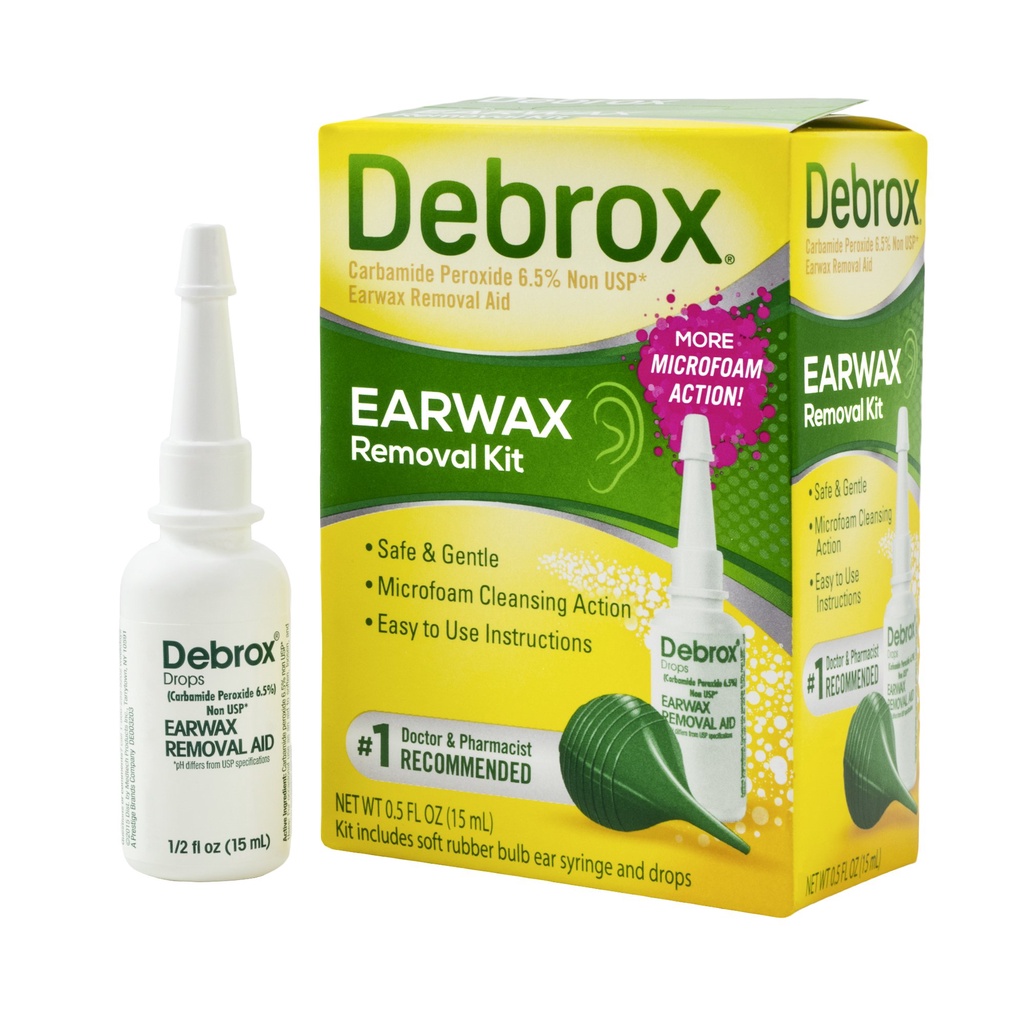 Dung Dịch Vệ Sinh Tai DEBROX Earwax Removal Kit 15ml - chính hãng Mỹ ...