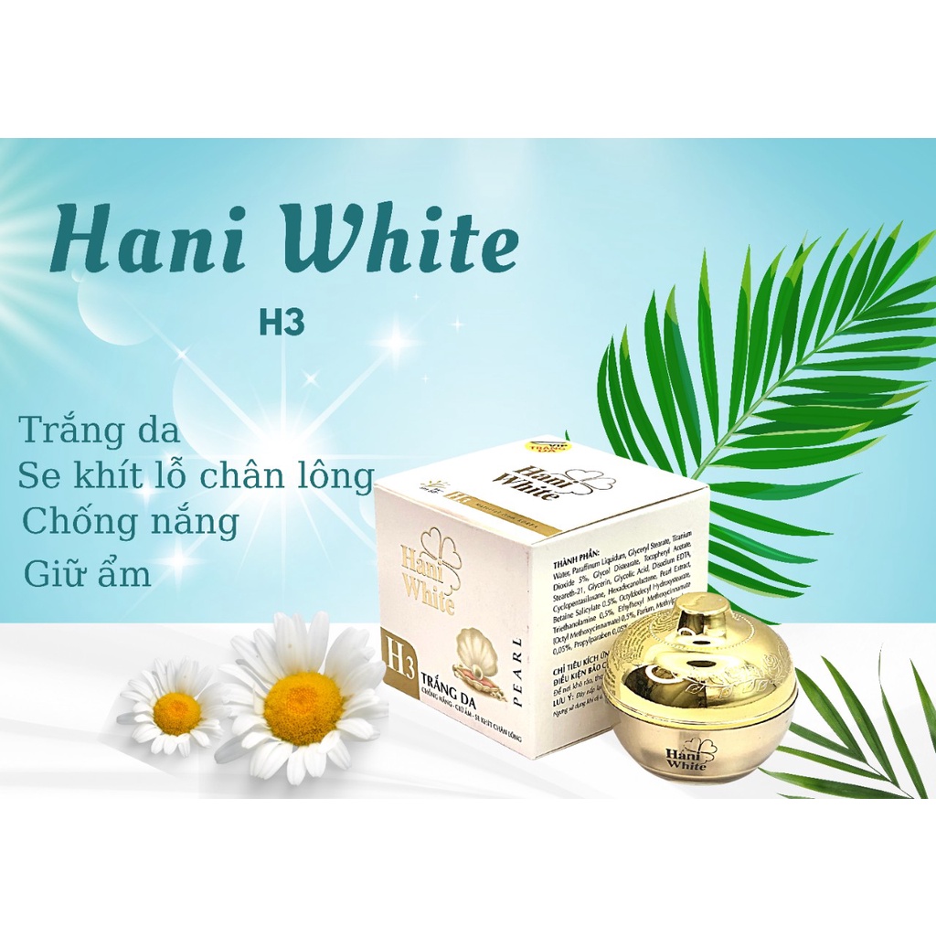Kem mặt HANI WHITE H3 Trắng Da | Shopee Việt Nam