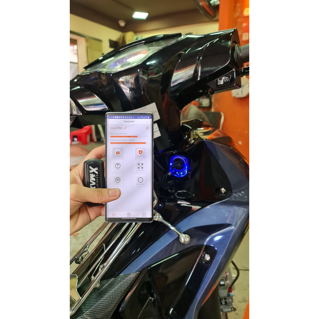 Smartkey Xmax 5.0 Ver.2 dành cho Winner V1, Future Fi, Wave, Vision đời ...