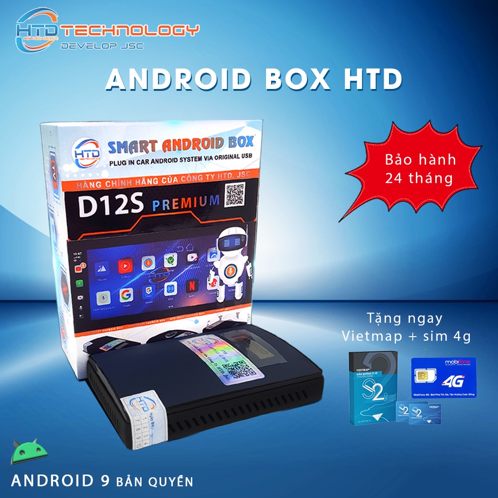 Android box dành cho ô tô - Model D12S Premium | Shopee Việt Nam