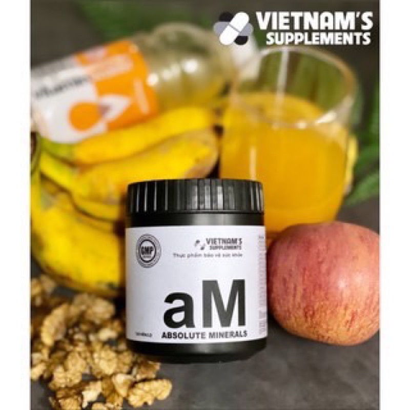 Viên uống bổ sung vitamin nhóm B và khoáng chất Absolute Minerals 120 ...