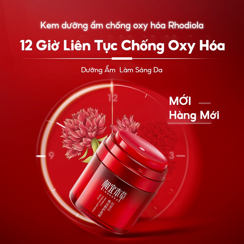Kem dưỡng da INOHERB Rhodiola Radiant phục hồi chống oxy hóa cấp ẩm ...