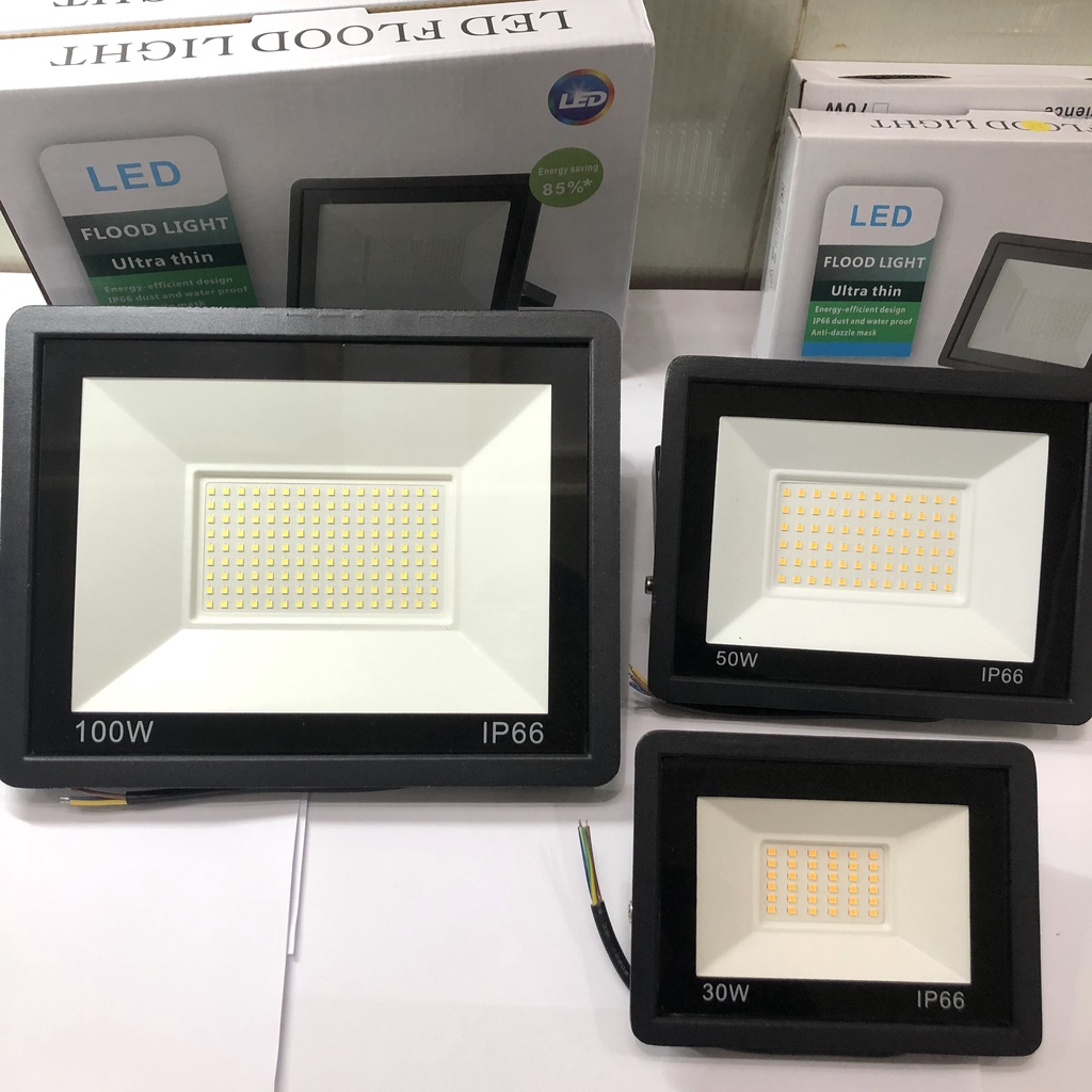 Đèn pha LED smd 30w 50w 100w siêu sáng chống nước ip66 cao cấp đủ công ...