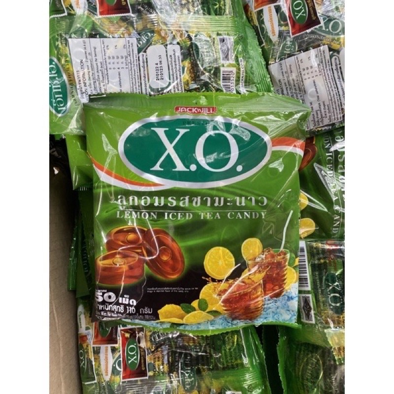 KẸO XO TRÀ CHANH THÁI GÓI 110g ( 50c ) | Shopee Việt Nam
