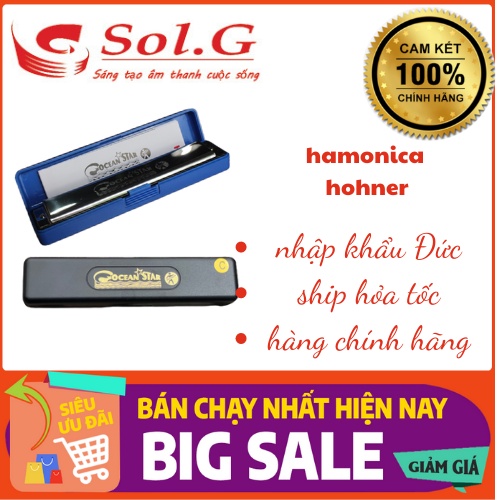Kèn harmonica tremolo Hohner Ocean Star M254001 Phân phối chính hãng SolG | Shopee Việt Nam