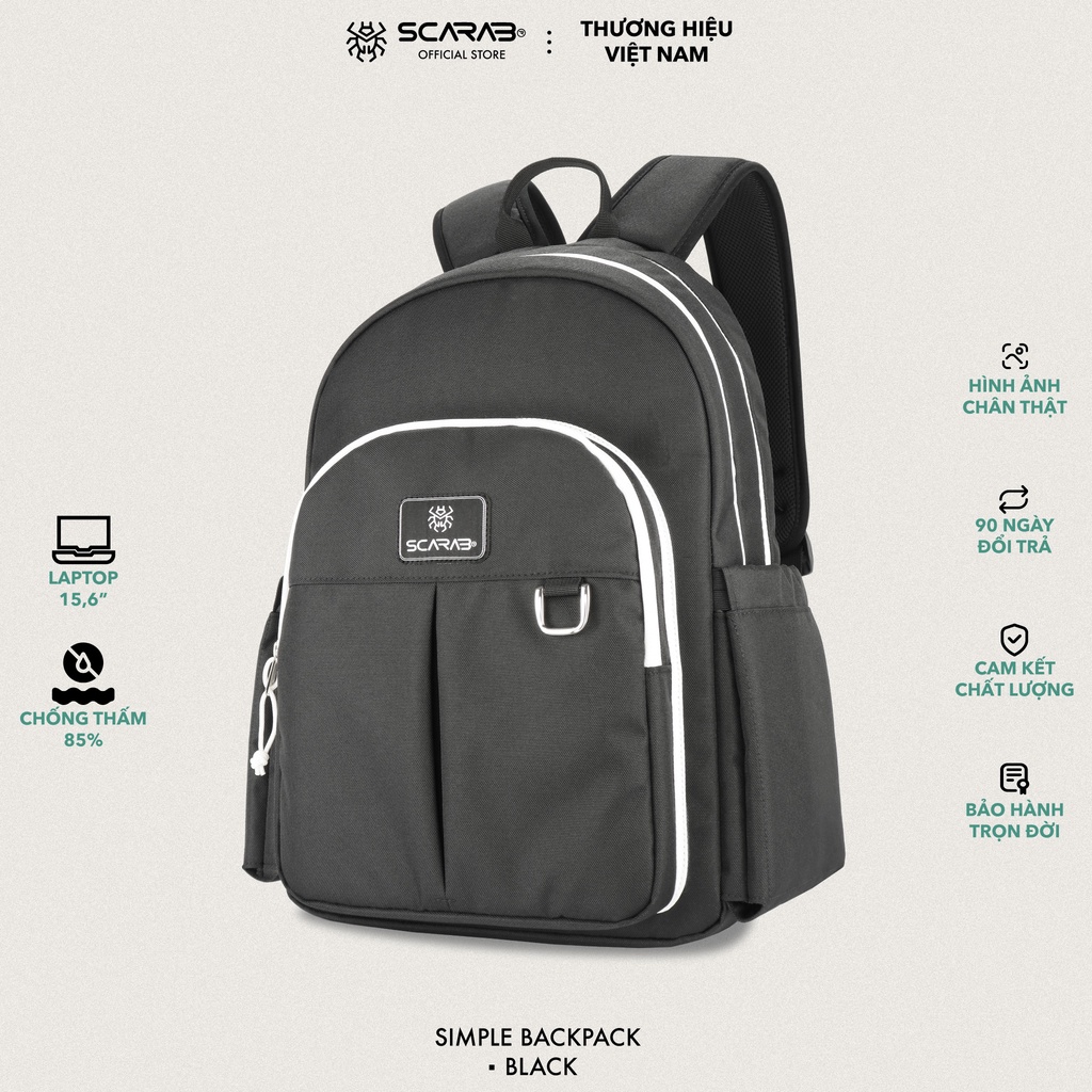 Balo Đi Học Scarab ® SIMPLE | Shopee Việt Nam