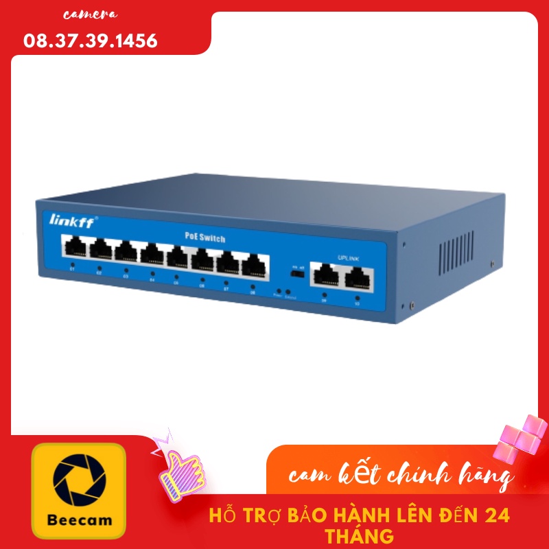 Switch POE LINKFF 8 Cổng POE + 2 Cổng Uplink - Hàng Chính Hãng Bảo Hành ...