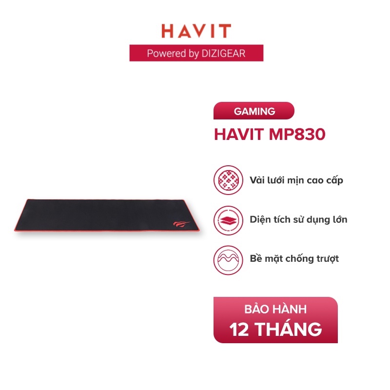 Lót Chuột Havit HV-MP830, Size 90x30x0.3cm - Chính Hãng BH 12 Tháng ...