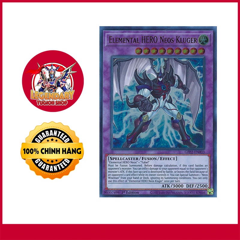 [EN-JP][Thẻ Bài Yugioh Chính Hãng] Elemental HERO Neos Kluger | Shopee Việt Nam