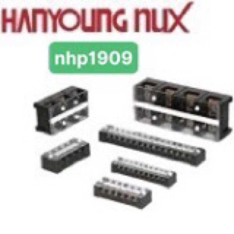 Domino/ Cầu đấu liền khối HYT-304 30A 4P Hanyoung Nux | Shopee Việt Nam