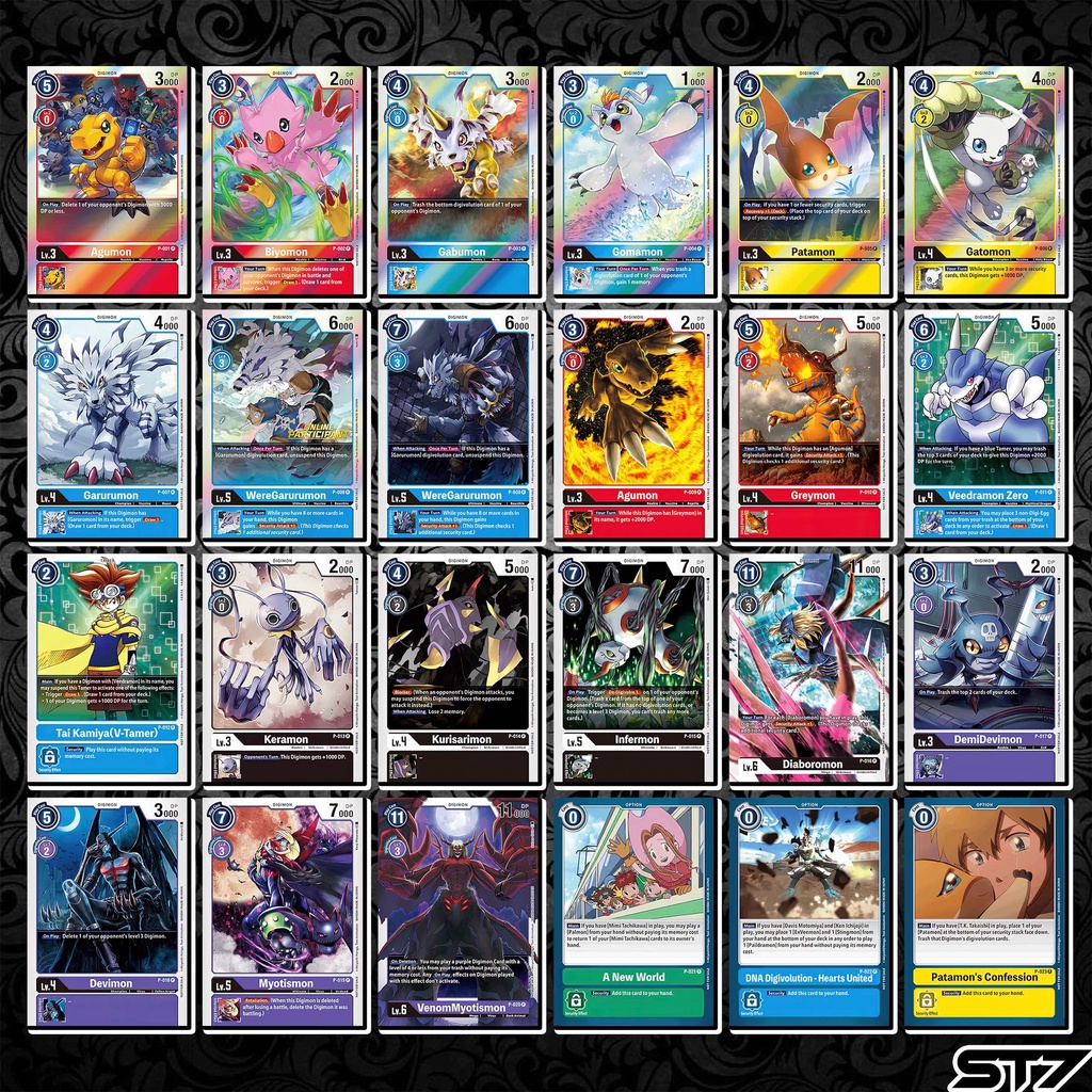 [Độc Quyền Phản Quang 7 Màu] Thẻ Bài Digimon Card Game - ST7 - Khổ 6.3 ...