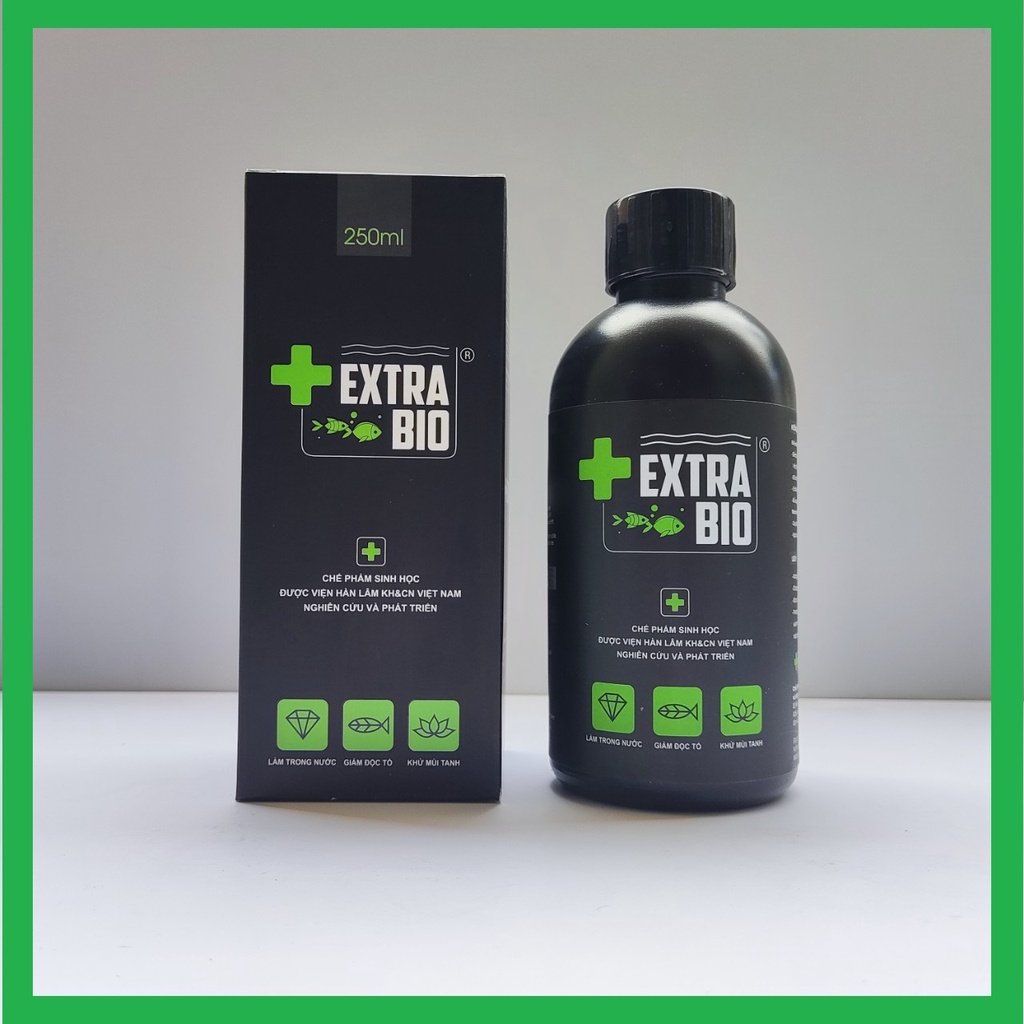 VI SINH TRONG NƯỚC HỒ CÁ EXTRA BIO 250ml | Shopee Việt Nam