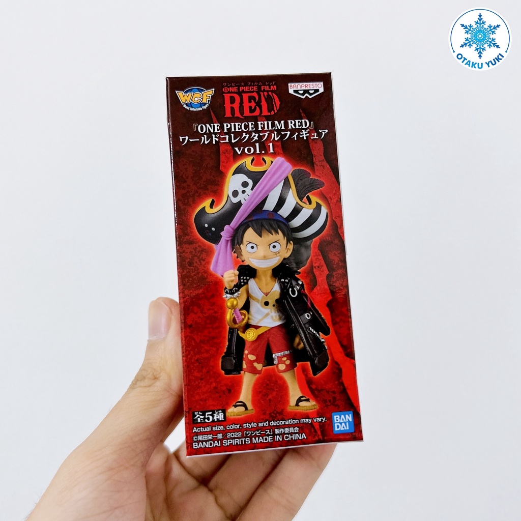 [Chính Hãng] Mô Hình Monkey D. Luffy WCF VOL 1 One Piece Red Figure ...