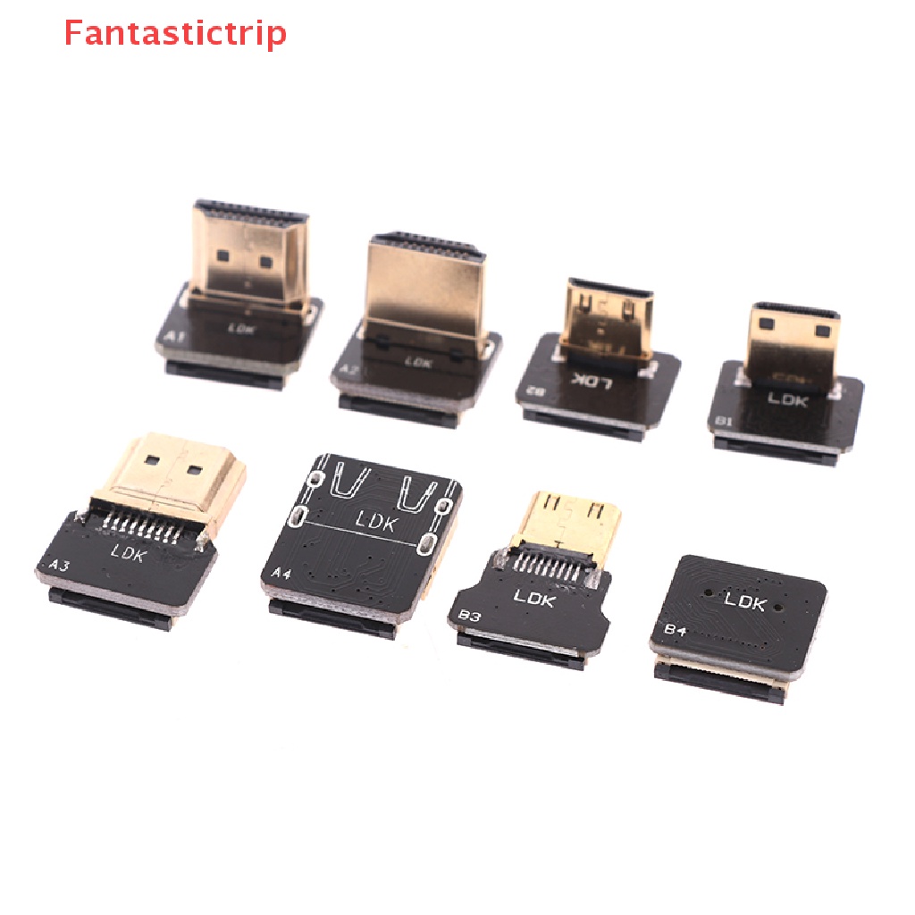 [Fantastictrip] FPV Micro Mini HDMI Angled Adapter Male Female ...