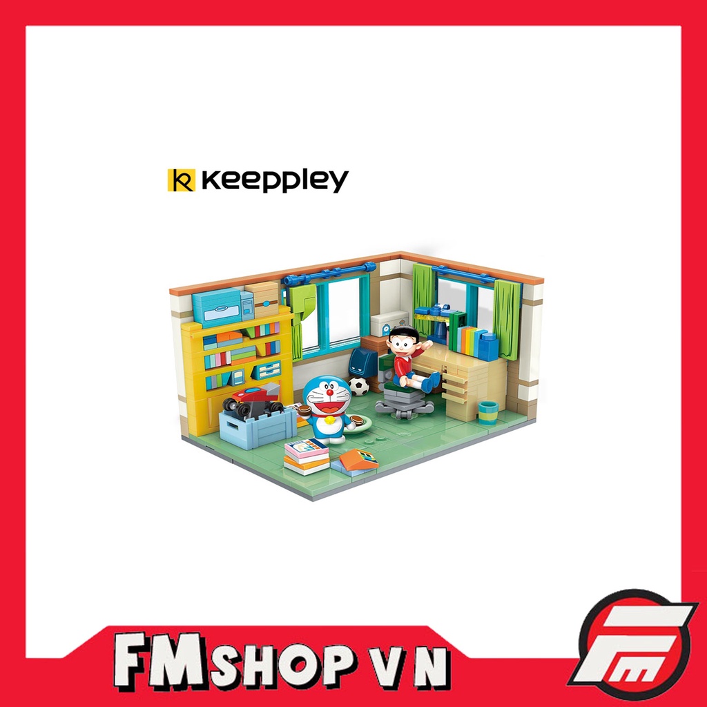 [FMSHOPVN] FIGURE KEEPPLEY DORAEMON NOBITA ROOM LEGO MÔ HÌNH NHÂN VẬT ...