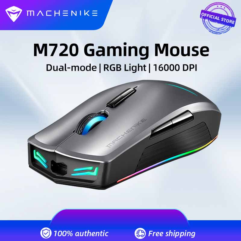 Chuột Không Dây Machenike M7 Hai Chế Độ Hỗ Trợ Chơi Game PUBG Cho Máy Tính Để Bàn laptop DOTA2 ...