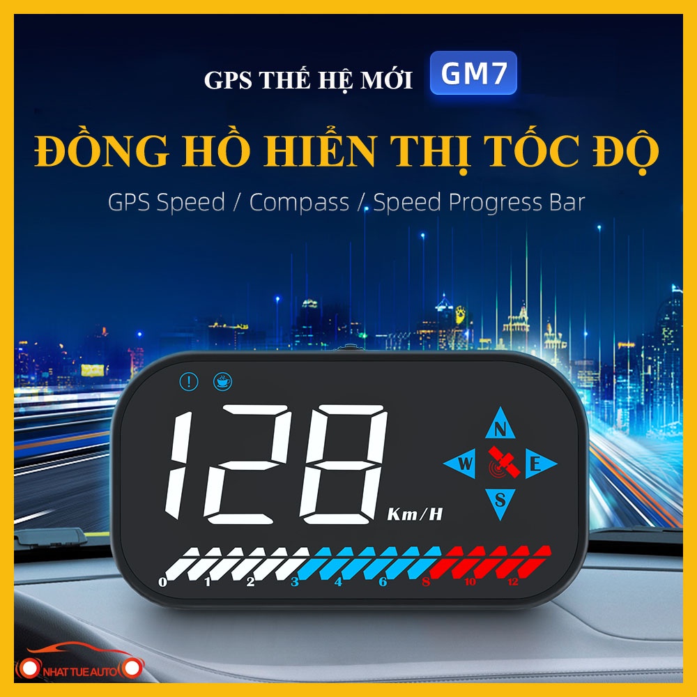 ĐỒNG HỒ TỐC ĐỘ HIỂN THỊ TRÊN MÀN HÌNH HUD-MG7, CẢNH BÁO TỐC ĐỘ, CẢNH BÁO MỆT MỎI, HÚT KÍNH ĐỂ ...