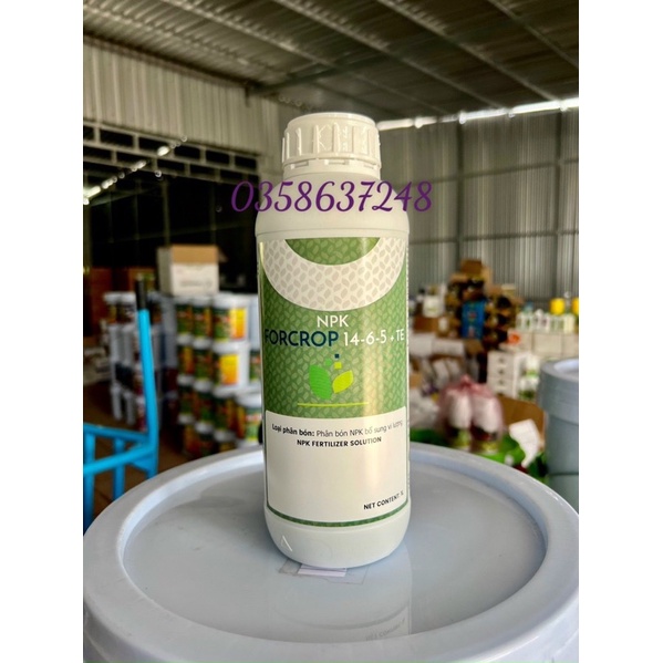 Phân bón NPK FORCROP 14-6-5+TE (1lít) | Shopee Việt Nam