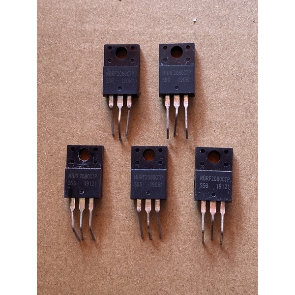 Diode kép Schottky 20A 30A 80V 100V 150V MBRF2080CTP MBR30150CT TO-220 chính hãng | Shopee Việt Nam