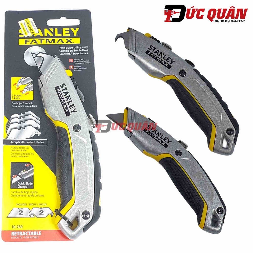 Dao rọc trổ kèm lưỡi FATMAX Stanley 10-789 | Shopee Việt Nam