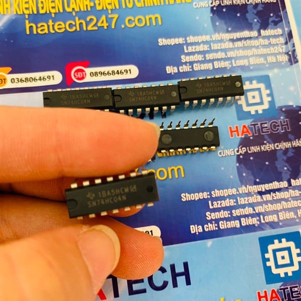 IC logic SN74HC04N 74HC04N 74HC04 DIP-14 mới chính hãng 100% | Shopee ...
